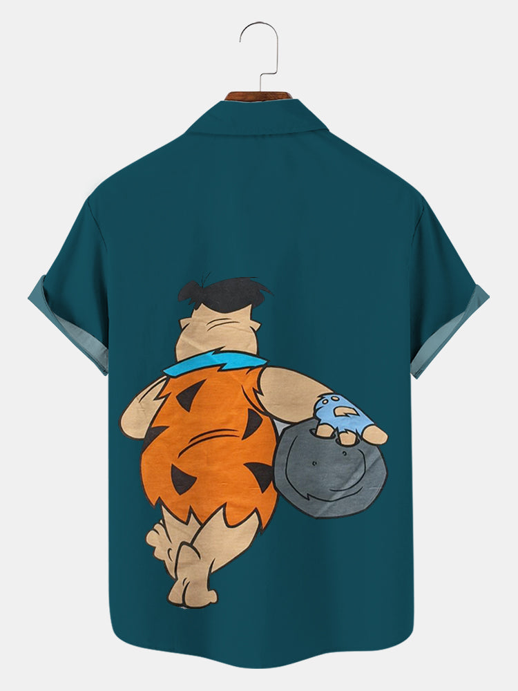 Fydude Flintstones Bowling Shirts